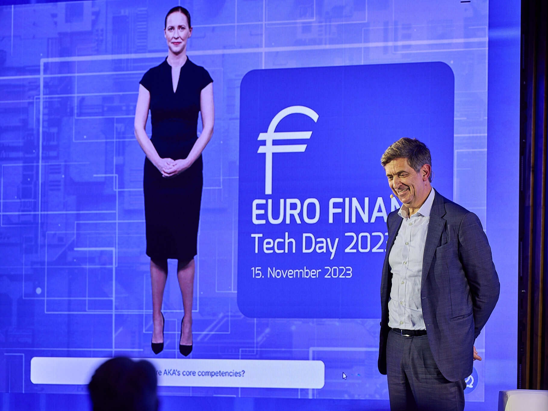 딥브레인AI, ‘유로 파이낸스 테크 데이 2023’서 AI 휴먼 선보여 - Kollo